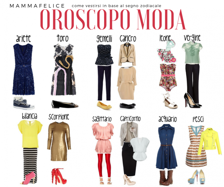 Oroscopo Moda: come vestirsi in base al segno zodiacale | Mamma Felice